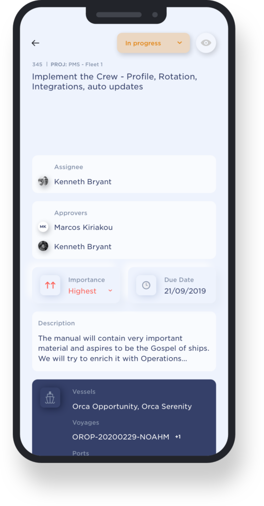 Mobile App – Orca Tools